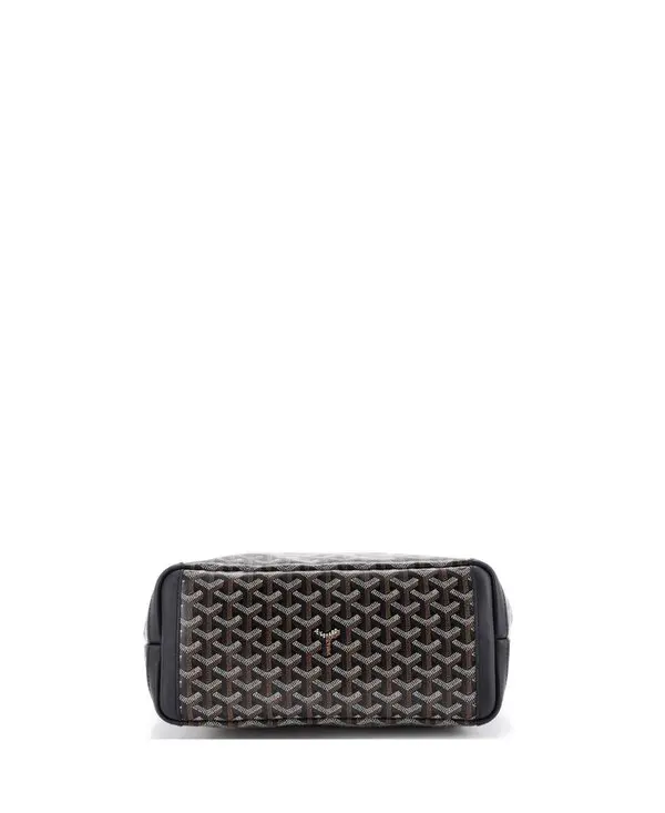 Goyard Pm Artois Tote Coated Canvas - Black