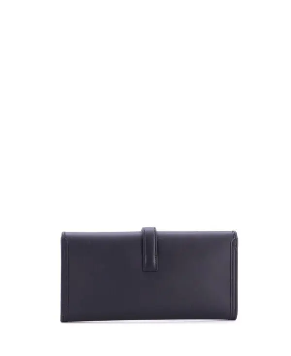 Hermès 29 Jige Elan Clutch Swift - Black