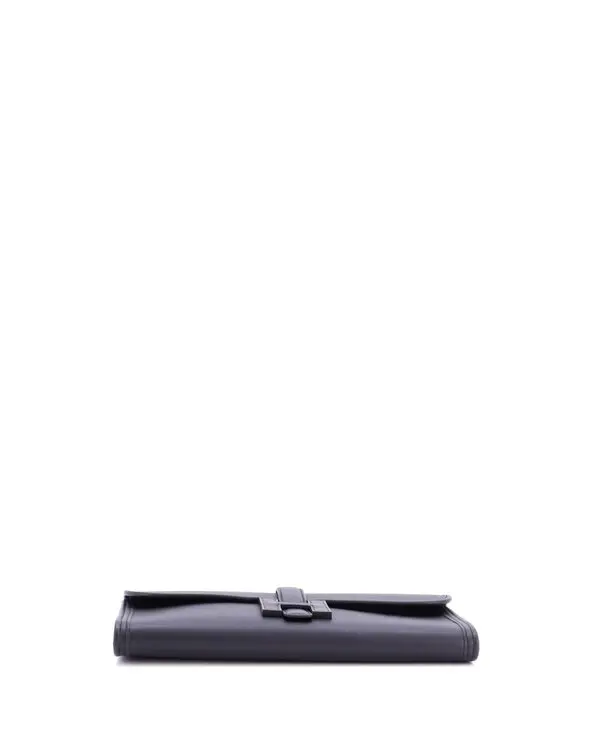 Hermès 29 Jige Elan Clutch Swift - Black