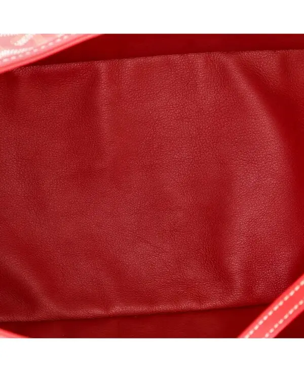 Goyard Pm Anjou Reversible Tote Coated Canvas - Red