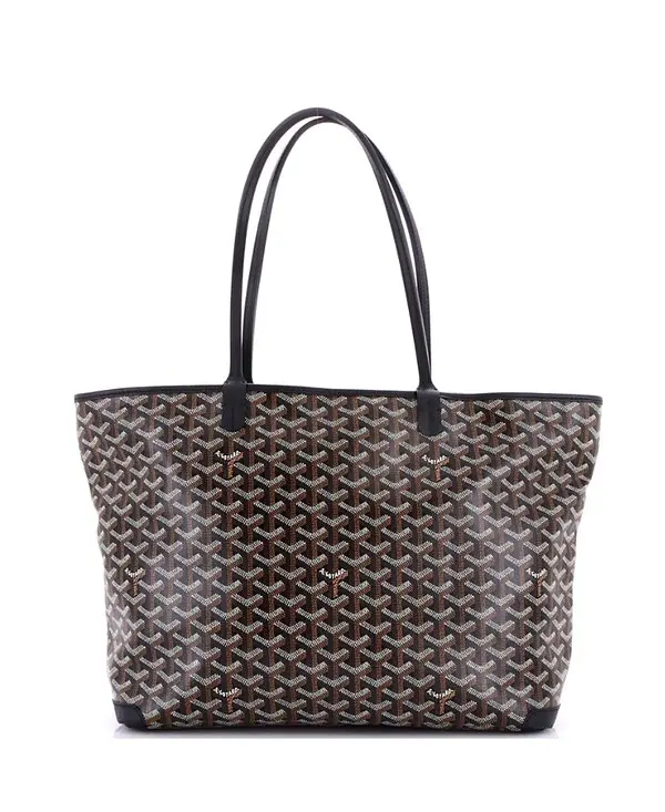Goyard Mm Artois Tote Coated Canvas - Black