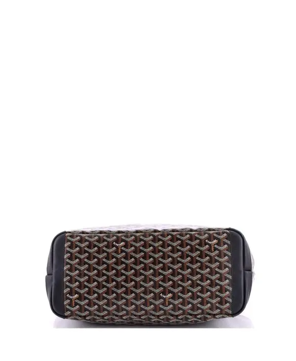 Goyard Mm Artois Tote Coated Canvas - Black
