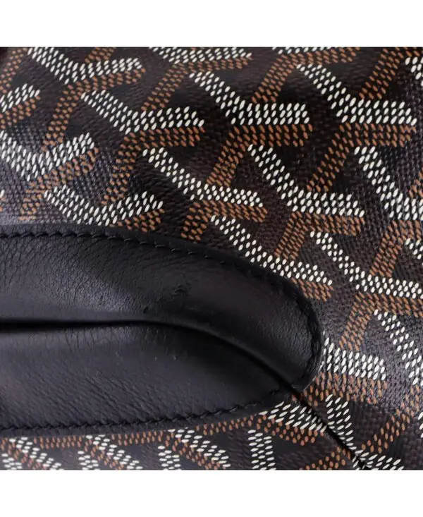 Goyard Mm Artois Tote Coated Canvas - Black