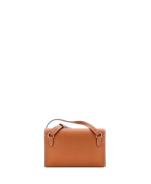 Hermès Hermesnap Wallet Bag Epsom - Brown