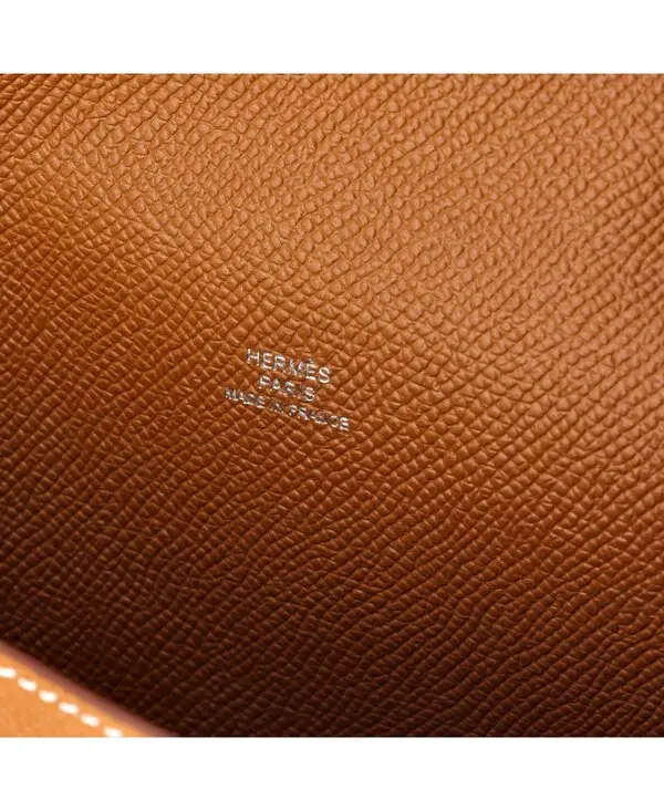 Hermès Hermesnap Wallet Bag Epsom - Brown
