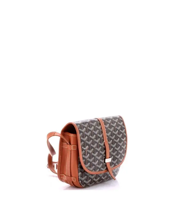 Goyard Pm Belvedere Ii Messenger Bag Coated Canvas - Brown