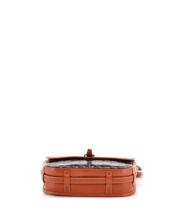 Goyard Pm Belvedere Ii Messenger Bag Coated Canvas - Brown