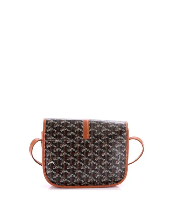Goyard Pm Belvedere Ii Messenger Bag Coated Canvas - Brown