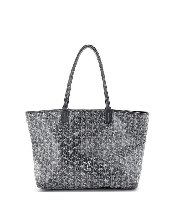 Goyard Pm Artois Tote Coated Canvas - Gray