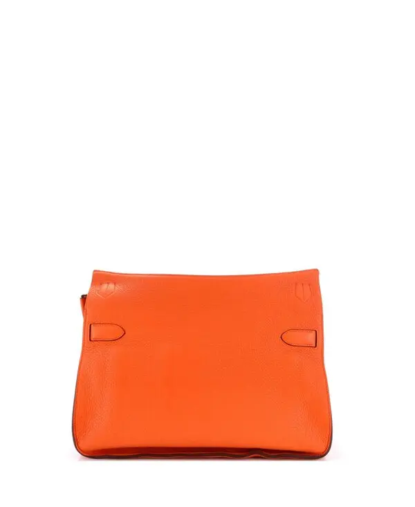 Hermès 34 Jypsiere Bag Clemence - Orange