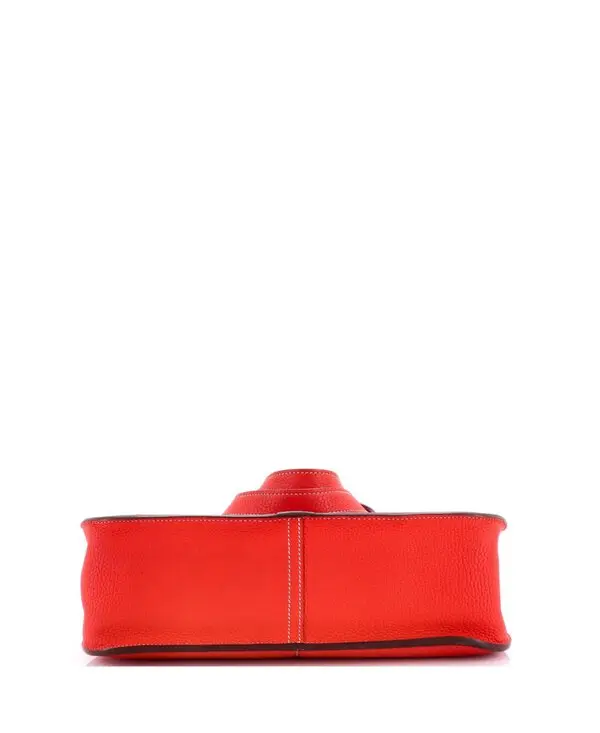 Hermès 31 Halzan Bag Clemence - Red