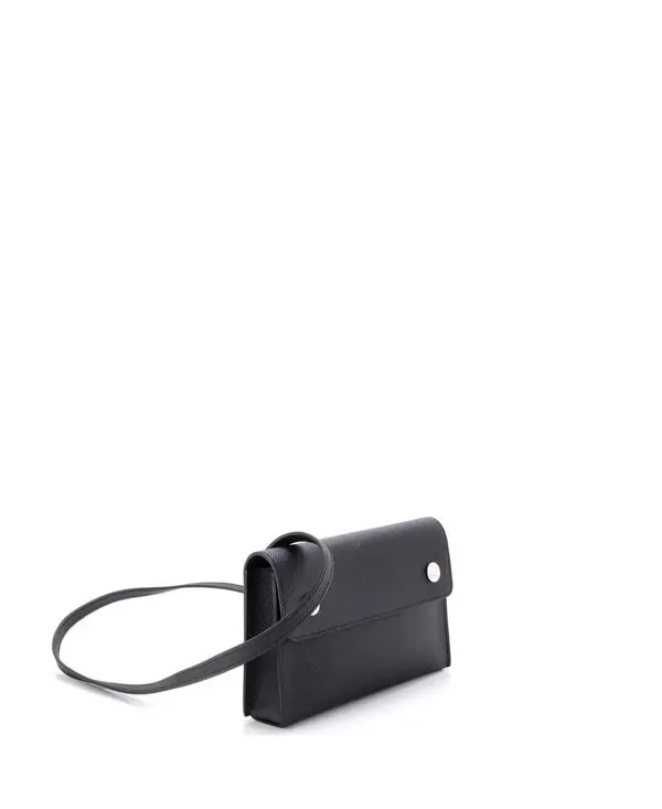 Hermès Hermesnap Wallet Bag Epsom - Black