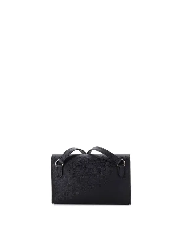 Hermès Hermesnap Wallet Bag Epsom - Black