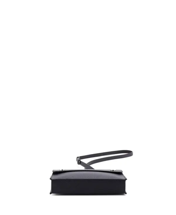 Hermès Hermesnap Wallet Bag Epsom - Black