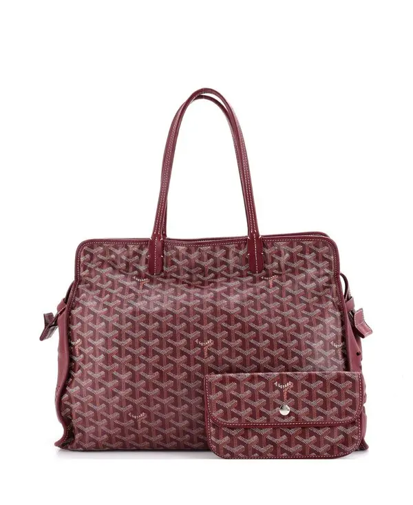 Goyard Pm Hardy Pet Carrier Coated Canvas