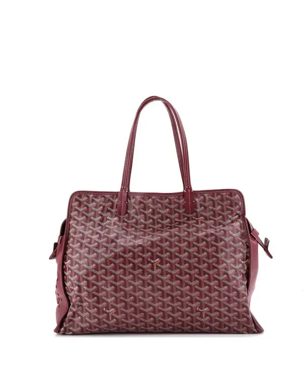Goyard Pm Hardy Pet Carrier Coated Canvas