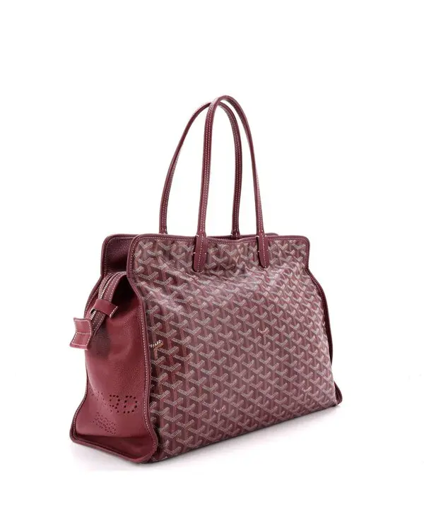 Goyard Pm Hardy Pet Carrier Coated Canvas