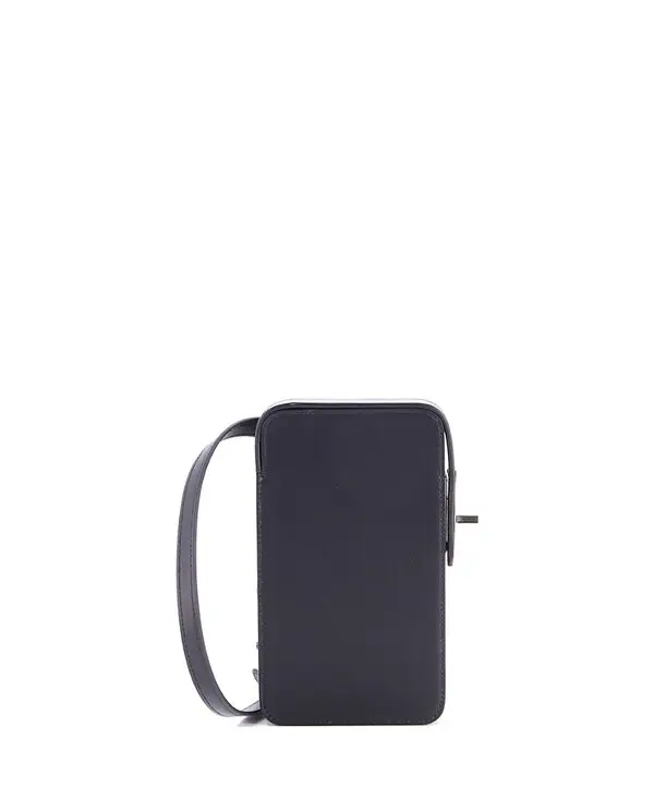 Hermès Hac A Box Phone Case Tadelakt - Black