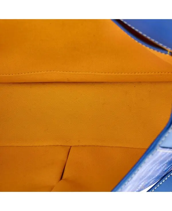 Goyard Mm Belvedere Ii Messenger Bag Coated Canvas - Blue