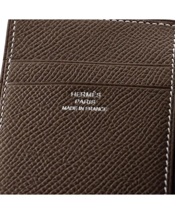 Hermès Mc2 Euclide Card Holder Case Leather