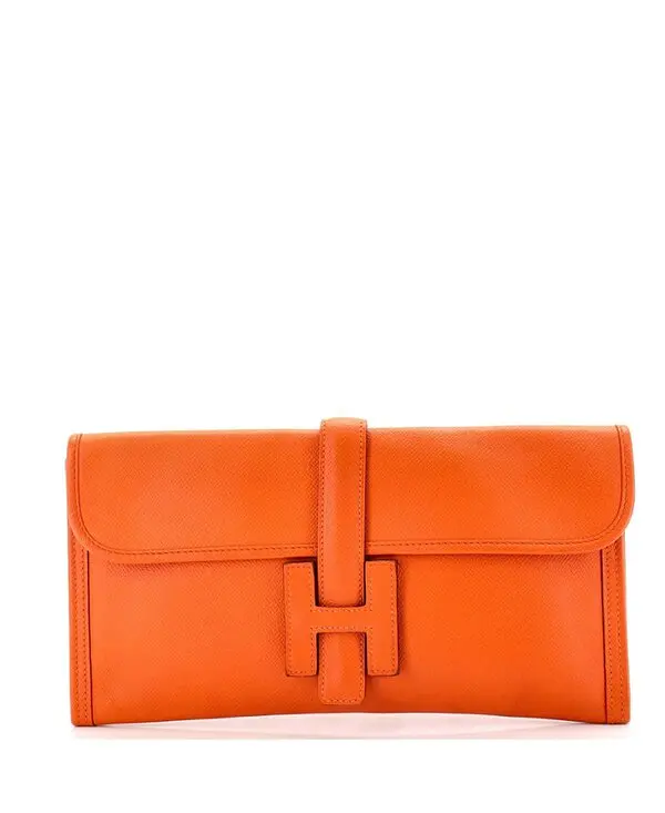 Hermès 29 Jige Elan Clutch Epsom