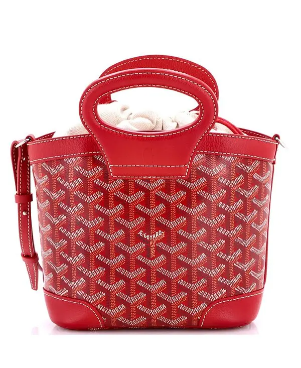 Goyard Beluga Bag Coated Canvas - Red