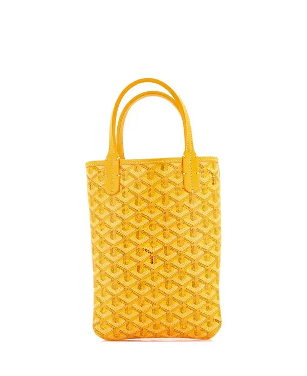Goyard Poitiers Tote Coated Canvas - Orange