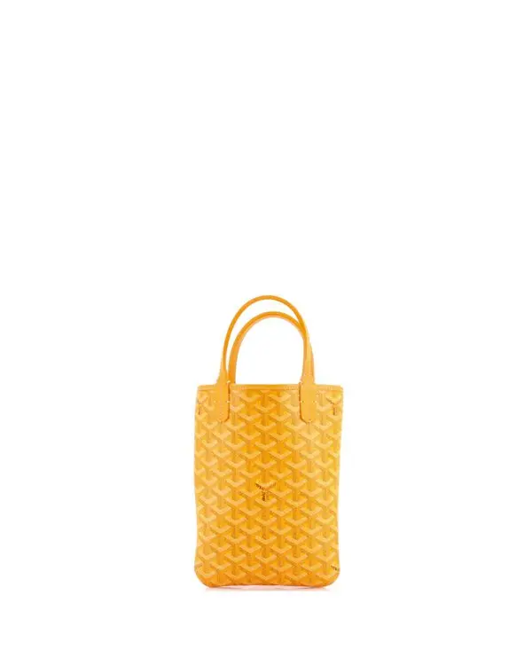 Goyard Poitiers Tote Coated Canvas - Orange