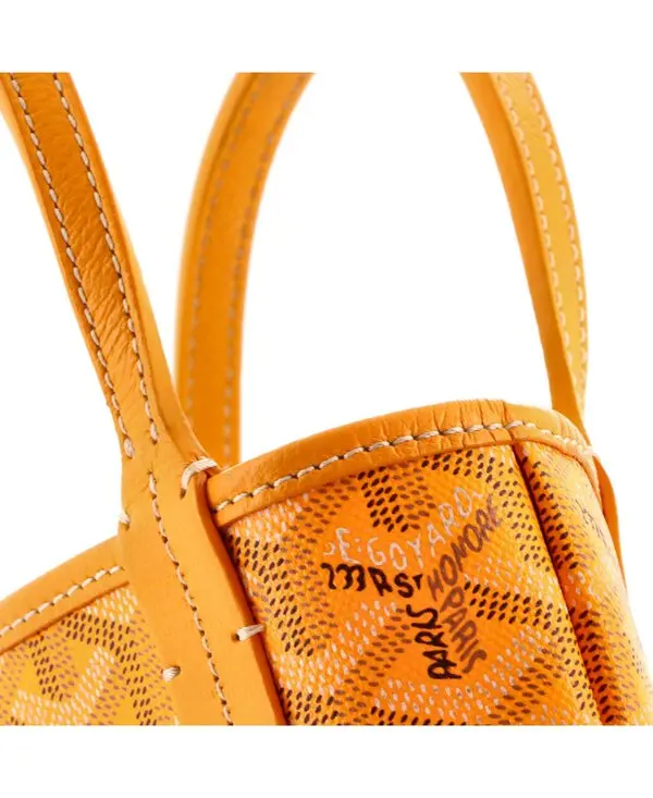 Goyard Poitiers Tote Coated Canvas - Orange