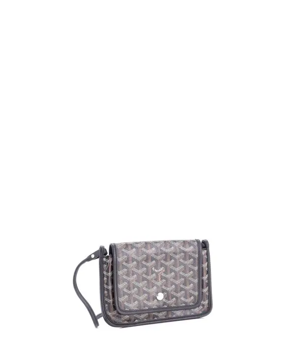 Goyard Plumet Clutch Wallet Coated Canvas - Black
