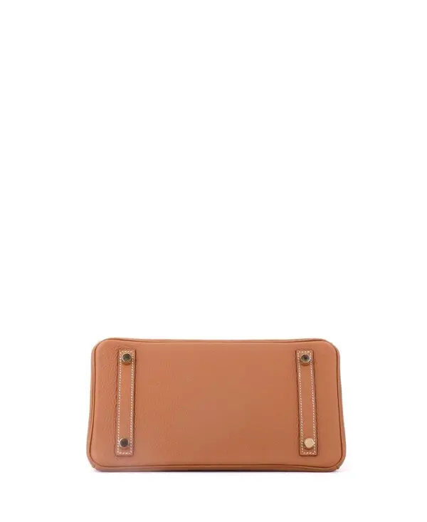 Hermès Birkin 25 Handbag Brown Togo With Hardware - Gold