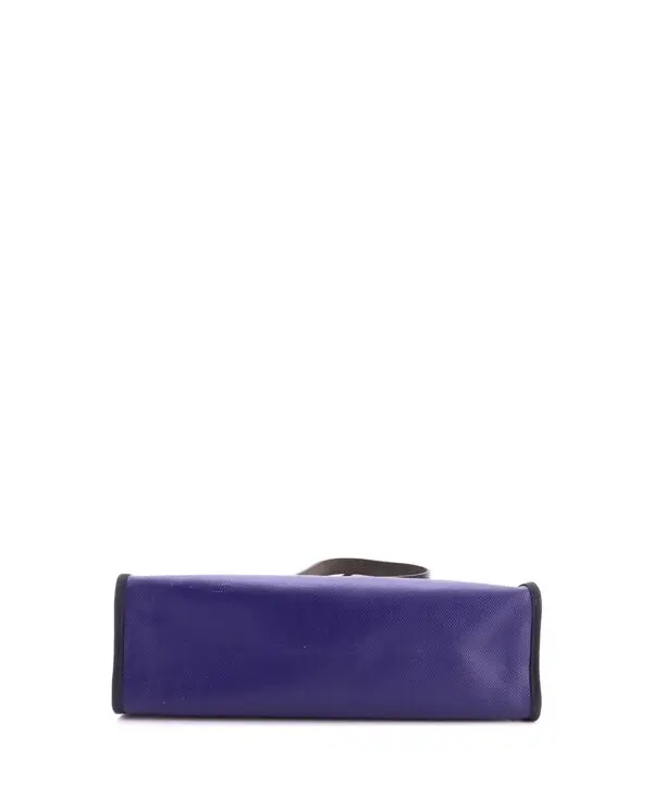 Hermès 31 Herbag Zip Berline Vache Canvas And Leather - Blue