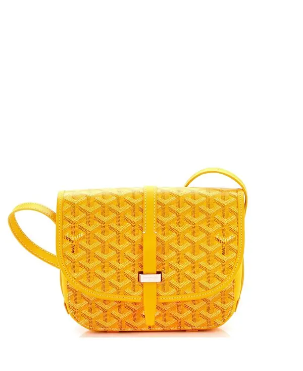 Goyard Pm Belvedere Ii Messenger Bag Coated Canvas - Orange