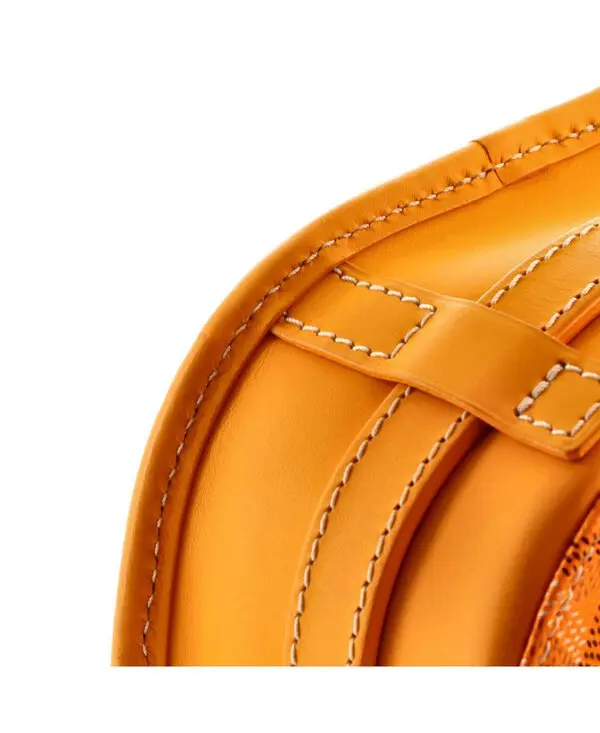 Goyard Pm Belvedere Ii Messenger Bag Coated Canvas - Orange