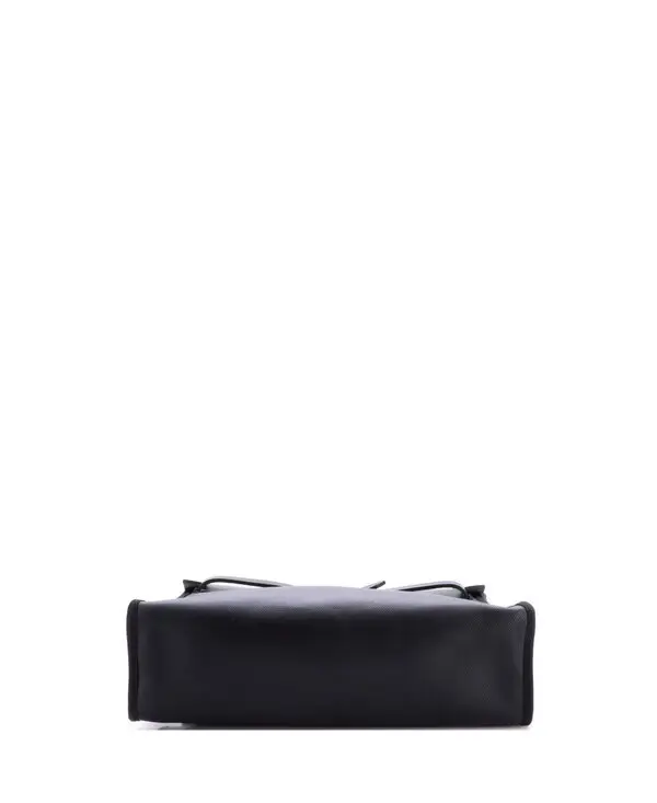 Hermès 31 Herbag Zip Berline Vache Canvas And Leather - Black