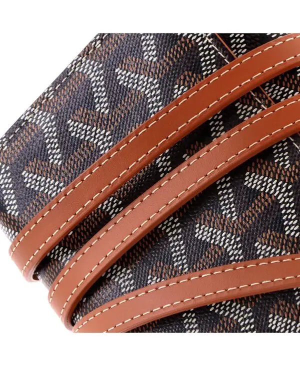 Goyard Varenne Continental Wallet With Strap Coated Canvas