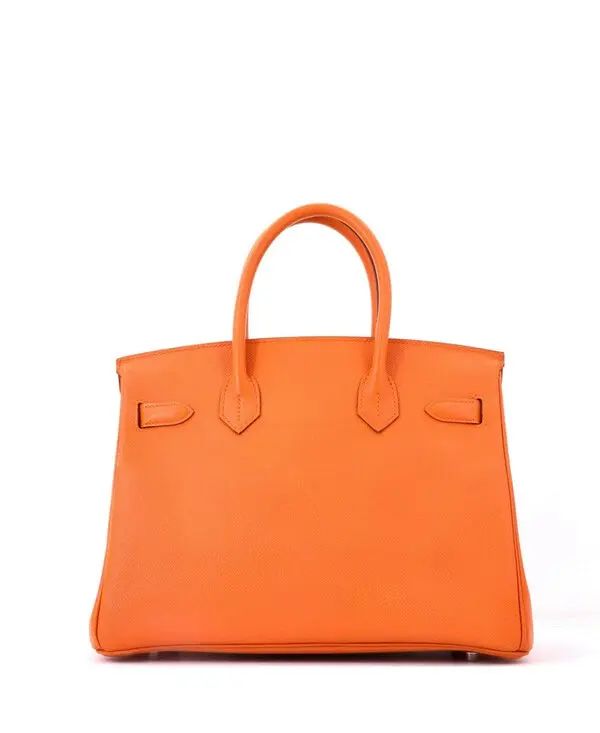 Hermès Birkin 30 Handbag Epsom With Palladium Hardware