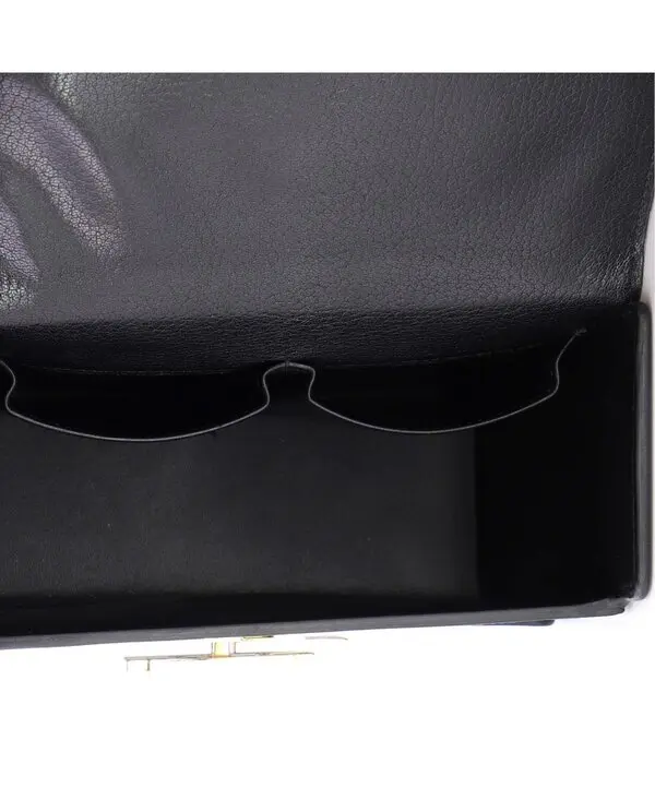 Hermès Cinhetic Top Handle Bag Chevre Chamkila