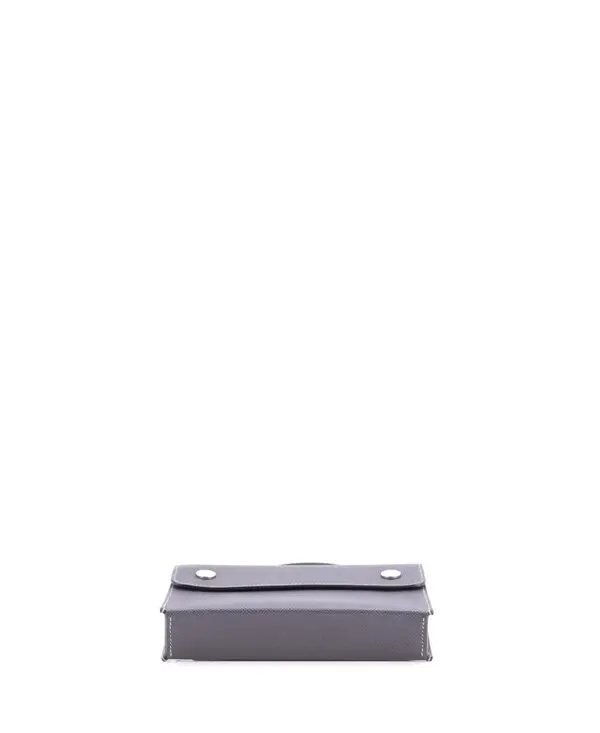 Hermès Hermesnap Wallet Bag Epsom - Gray