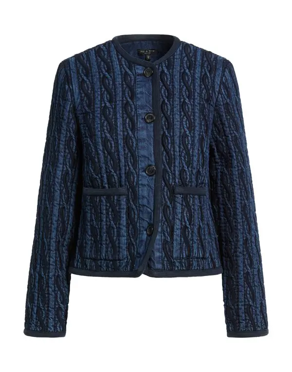Rag & Bone Denim Outerwear Size Cotton
