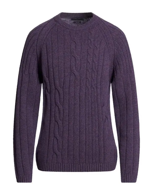 DANIELE FIESOLI Merino Wool Crew Neck Sweater