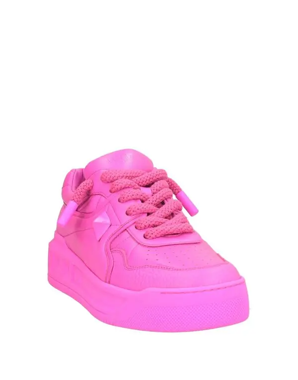 Valentino Garavani Sneakers Fuchsia Size Leather
