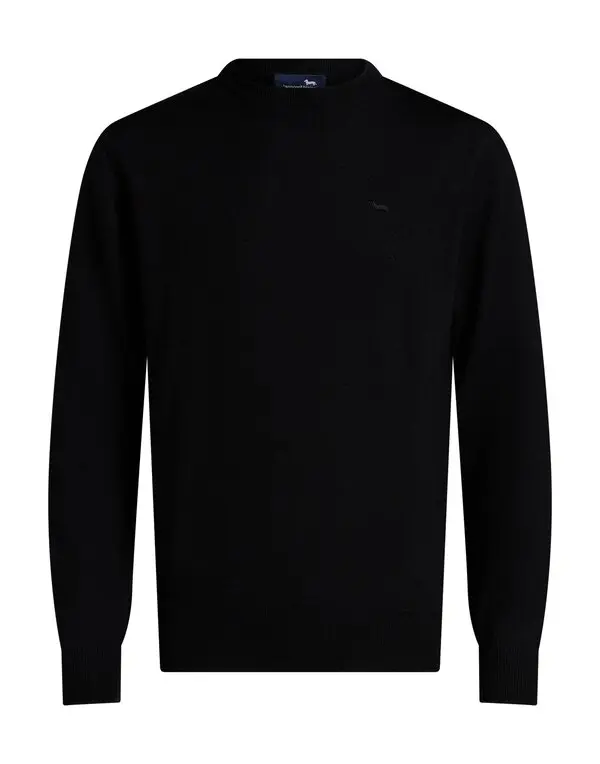 HARMONT & BLAINE Wool Sweater - Black