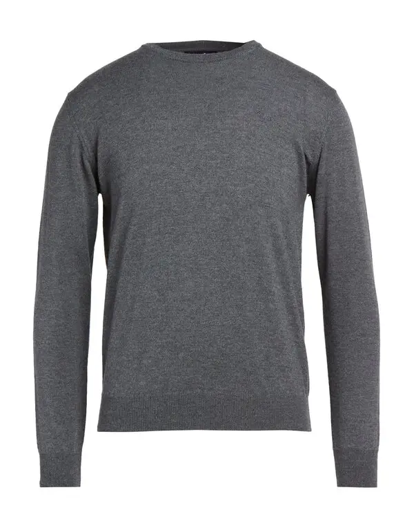 HARMONT & BLAINE Sweater Midnight Size Wool - Grey