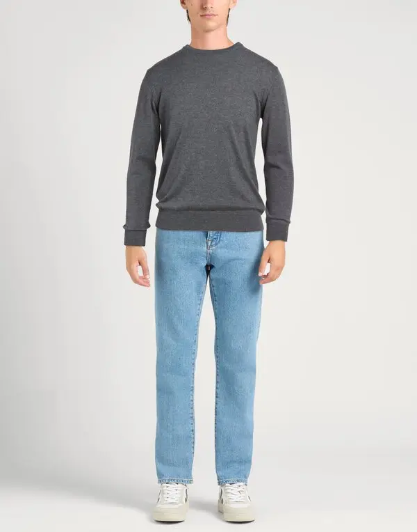 HARMONT & BLAINE Sweater Midnight Size Wool - Grey