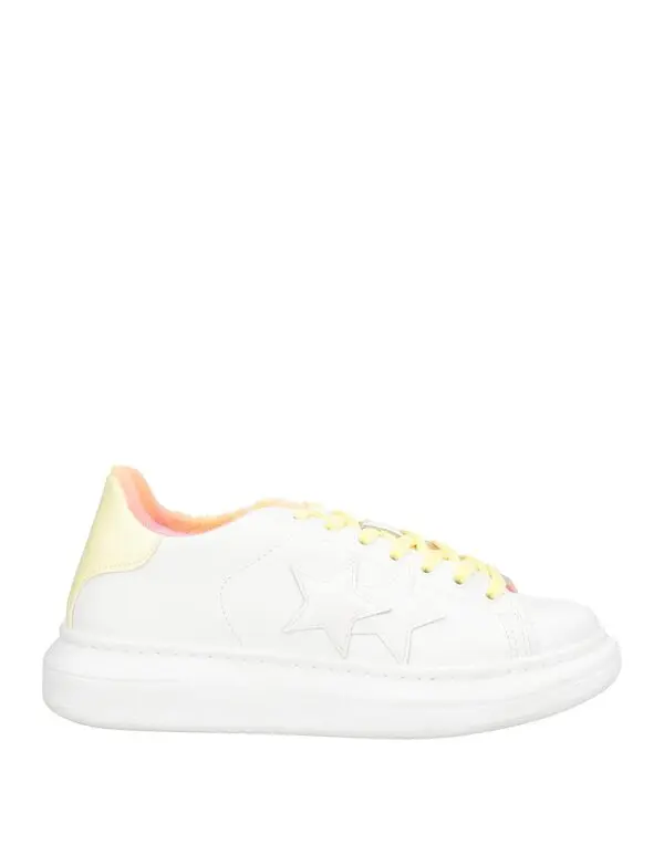 2STAR Sneakers Size Leather, Synthetic Material