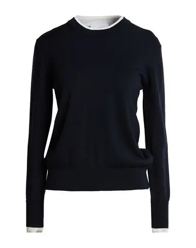 Alpha Studio Sweater Midnight Size Merino Wool - Blue