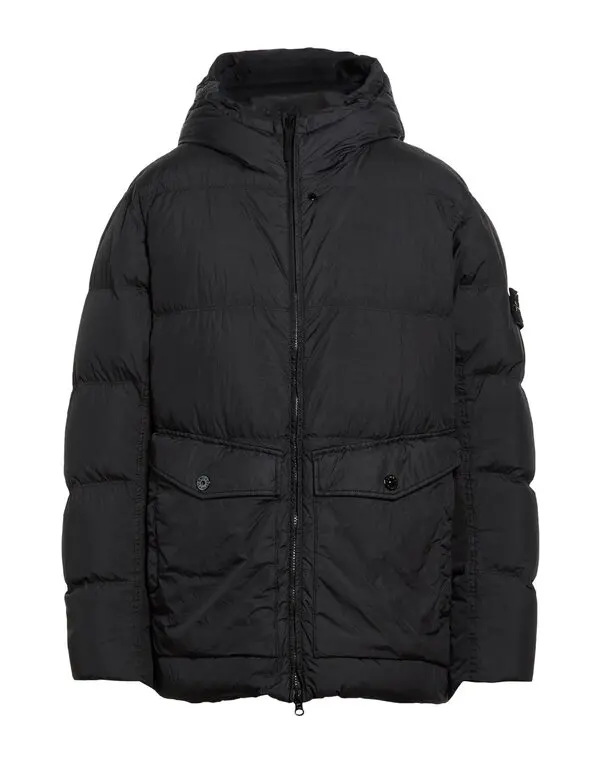 Stone Island Puffer Size Polyamide - Black