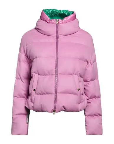 Herno Puffer Size Silk, Cashmere, Polyamide - Pink