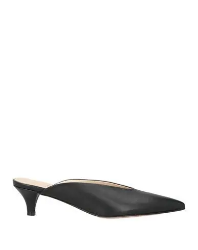 J.A.P. JOSE ANTONIO PEREIRA J. A.p. Jose Antonio Pereira Mules & Clogs Size Leather - Black